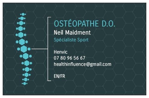 Neil Maidment Ostéopathe D.O à Henvic (Finistère)